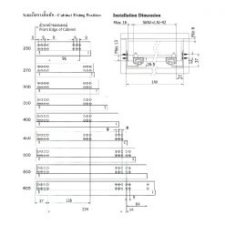 รางลิ้นชักรับใต้ 3 ตอน Soft Close No.648DA3 - ศูนย์รวม อุปกรณ์เฟอร์นิเจอร์ เฟอร์นิเจอร์ฟิตติ้ง ...