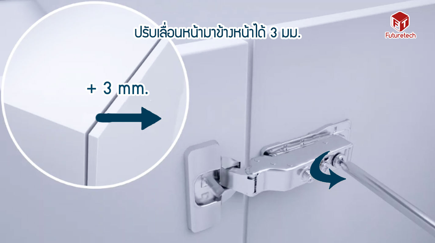 วิธีปรับทิศทางบานพับถ้วย แบบ 4D - ศูนย์รวม อุปกรณ์เฟอร์นิเจอร์ ...